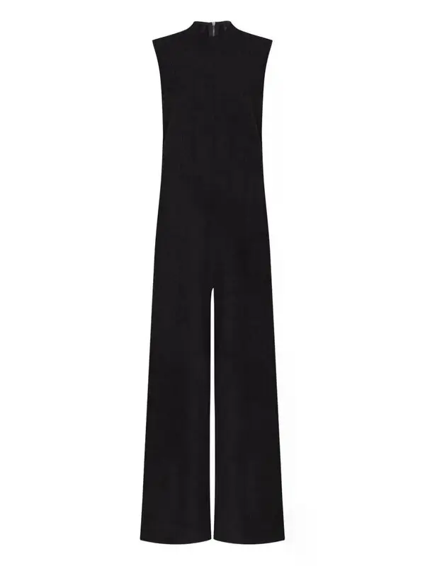 OSKLEN Cotton Jumpsuit - Black