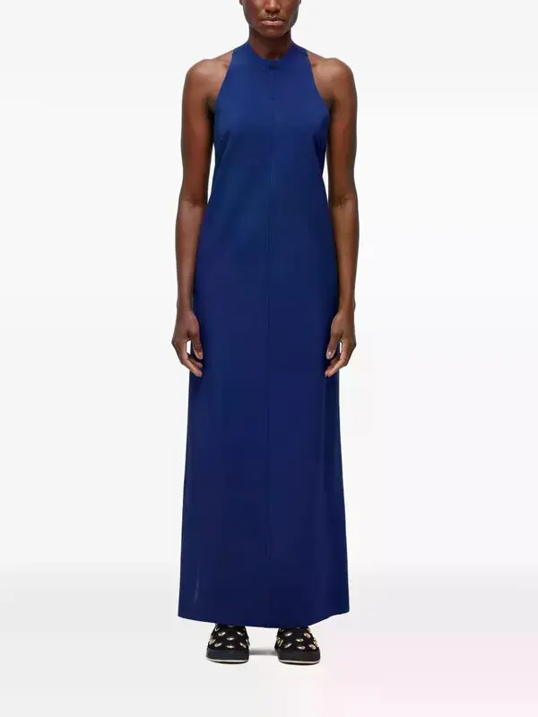 OSKLEN Mock-neck Maxi Dress