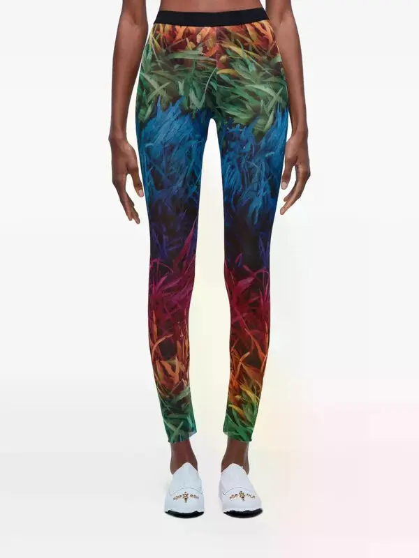 OSKLEN Feather-print Leggings