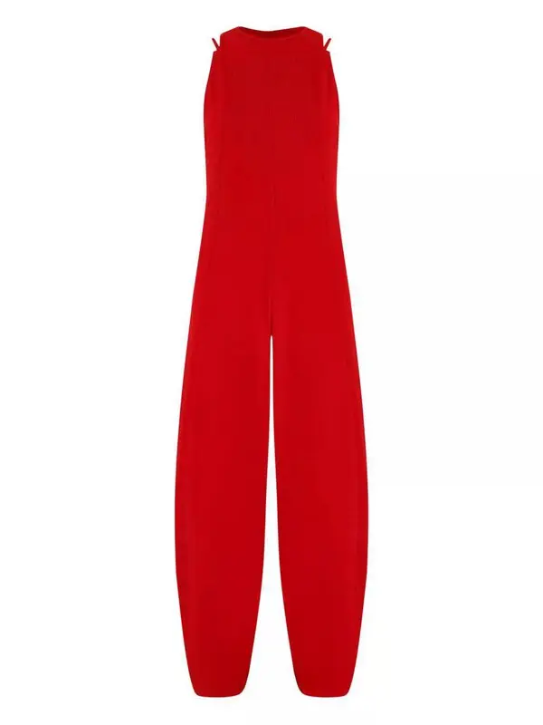 OSKLEN Cotton-blend Jumpsuit - Red