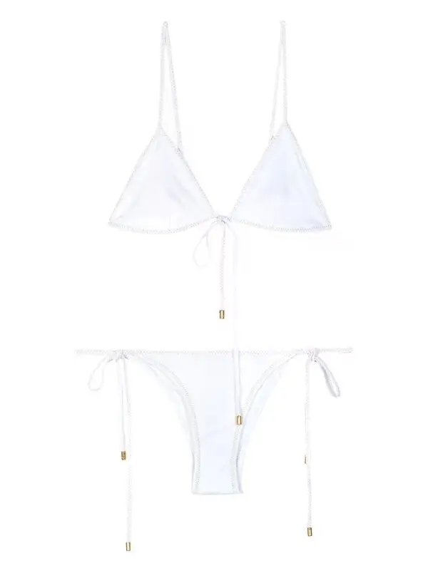 OSKLEN Zig Bikini Set - White