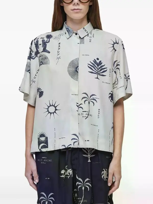OSKLEN Graphic Print Shirt