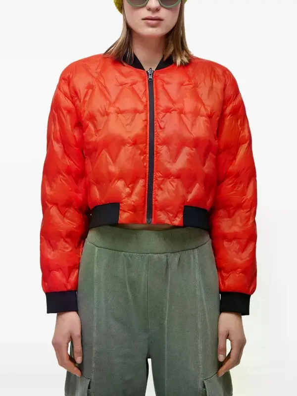 OSKLEN Quilted Puffer Bomber Jacket