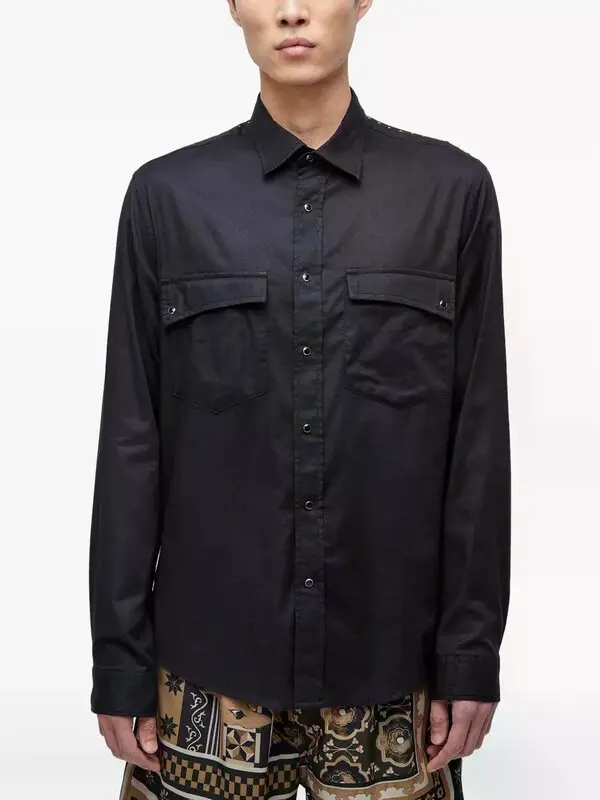 OSKLEN Studded Buttoned-up Shirt