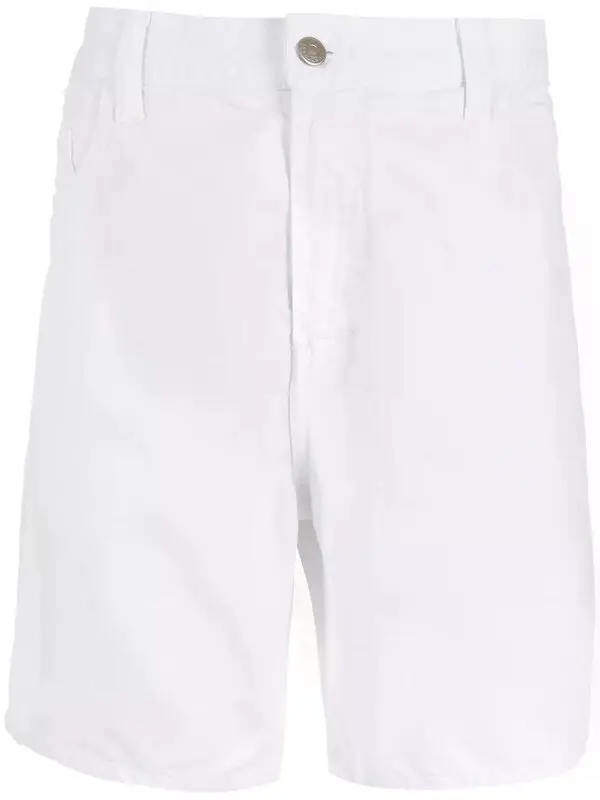 OSKLEN Five-pocket Bermuda Shorts - White