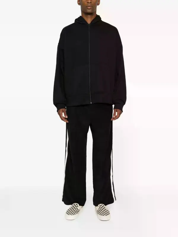 OSKLEN Drop-shoulder Zip-up Hoodie