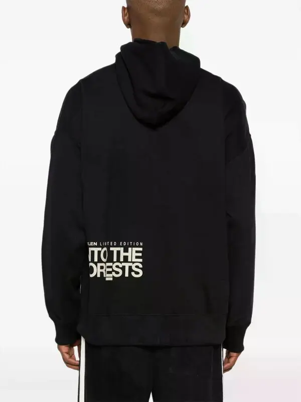 OSKLEN Drop-shoulder Zip-up Hoodie