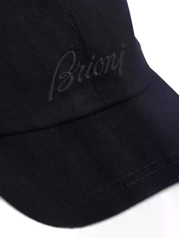 Brioni Embroidered-logo Baseball Cap