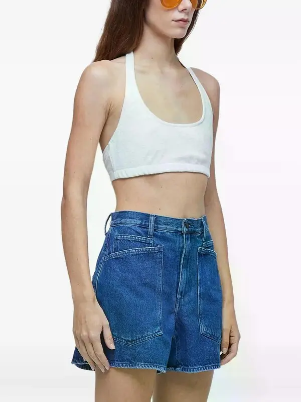 OSKLEN Cropped Halterneck Top