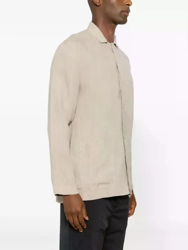 OSKLEN Linen Shirt Jacket