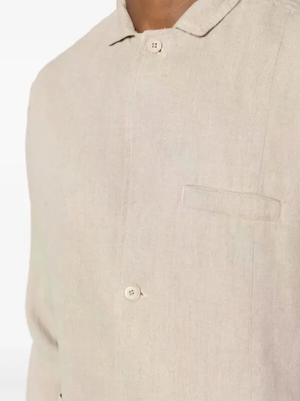 OSKLEN Linen Shirt Jacket