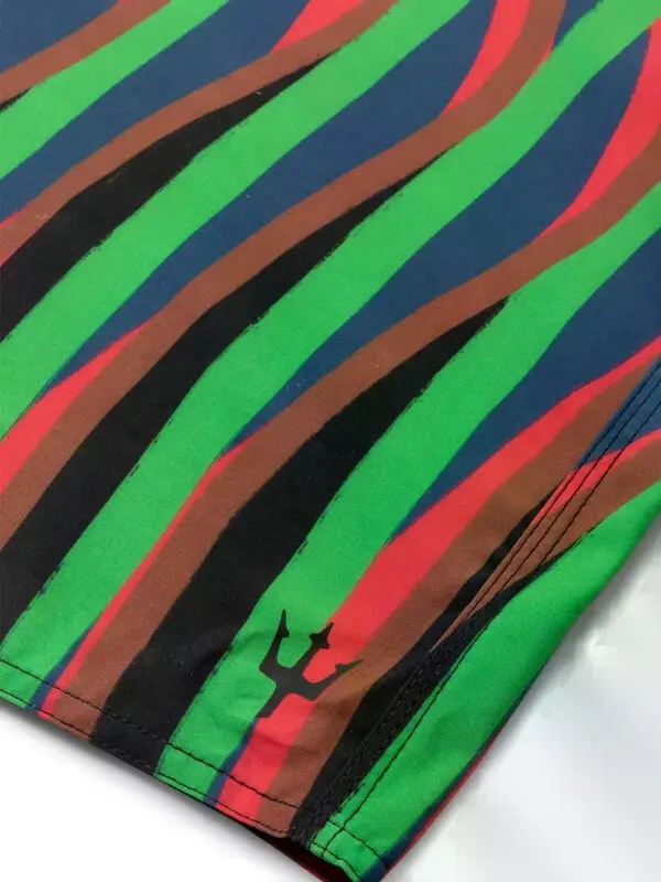 OSKLEN Stripe-pattern Swim Shorts