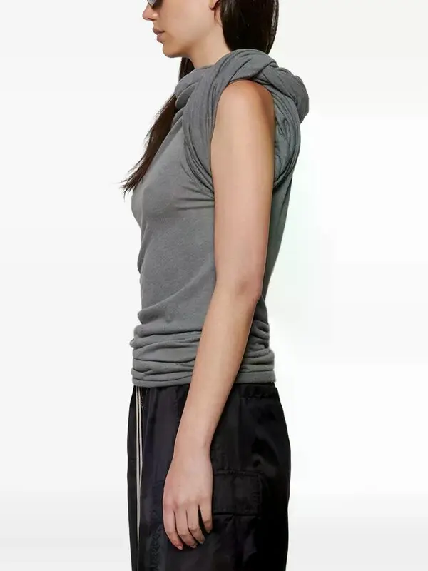 Rick Owens Draped Twist Top