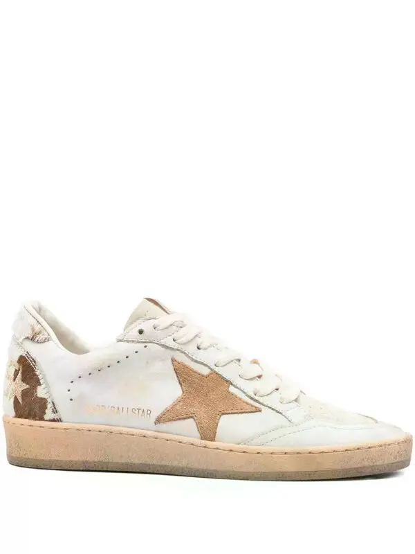 GOLDEN GOOSE Star-patch Leather Sneakers