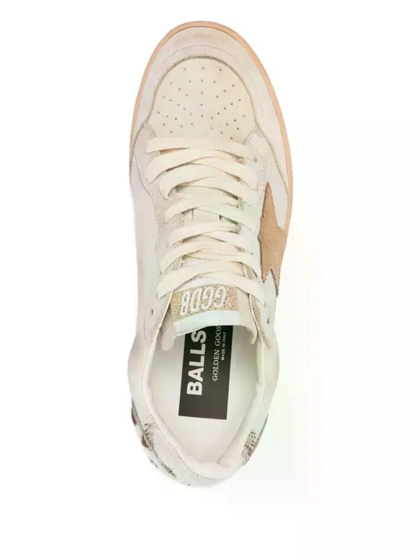 GOLDEN GOOSE Star-patch Leather Sneakers