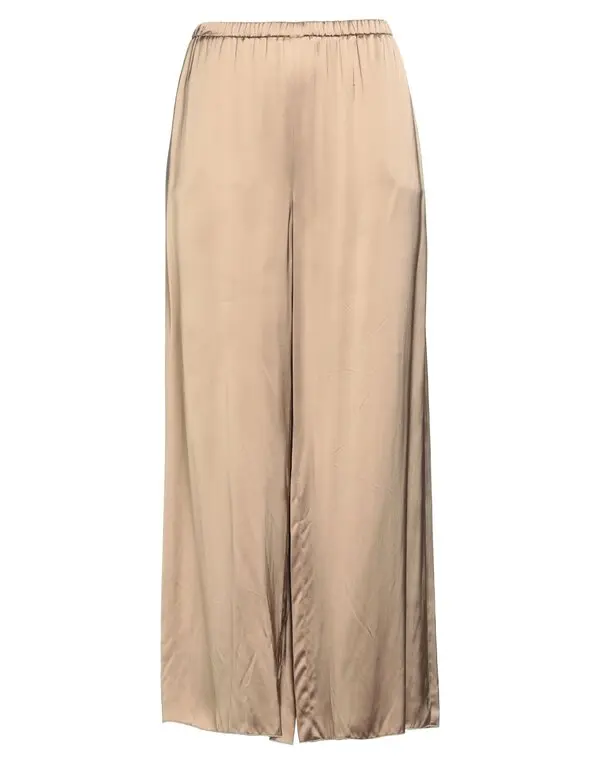 Fabiana Filippi Satin Pajama Pants - Beige