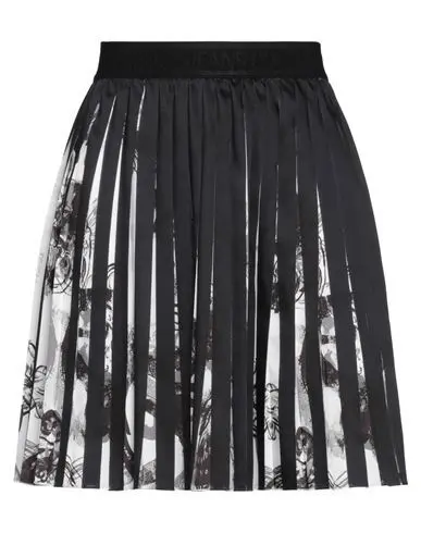 Versace Mini Pleated Twill Skirt - Black
