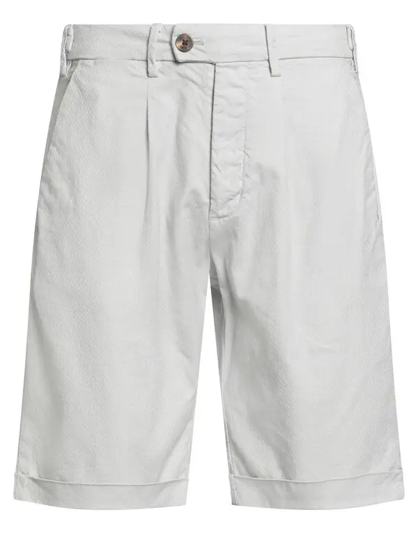 LIU •JO MAN Cotton Elastane Jacquard Casual Shorts