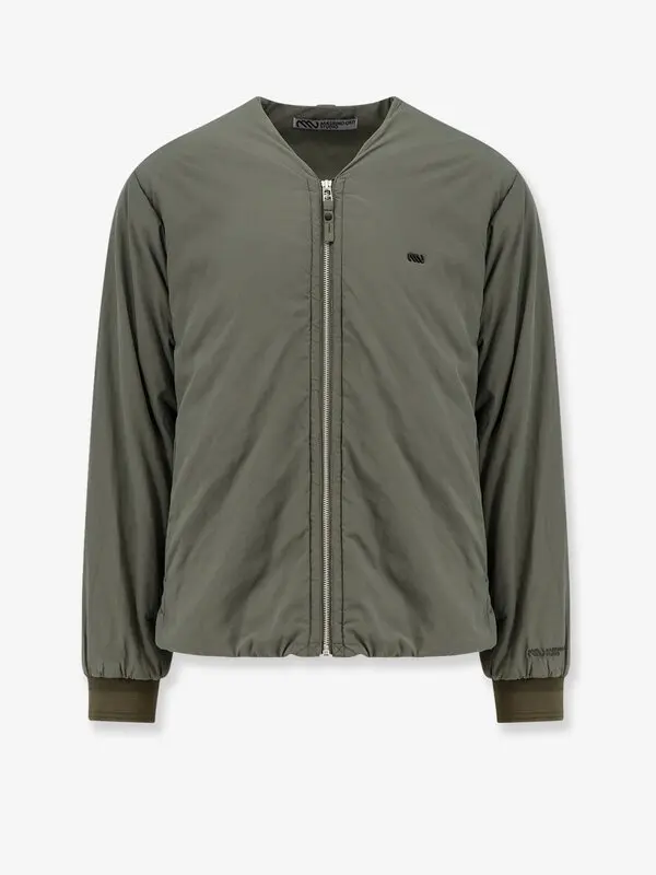 MASSIMO OSTI STUDIO Nylon Jacket With Metal Logo