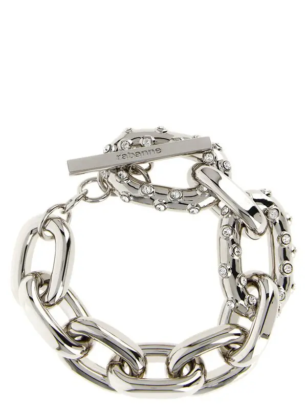Rabanne Xl Link Bracelet - Silver