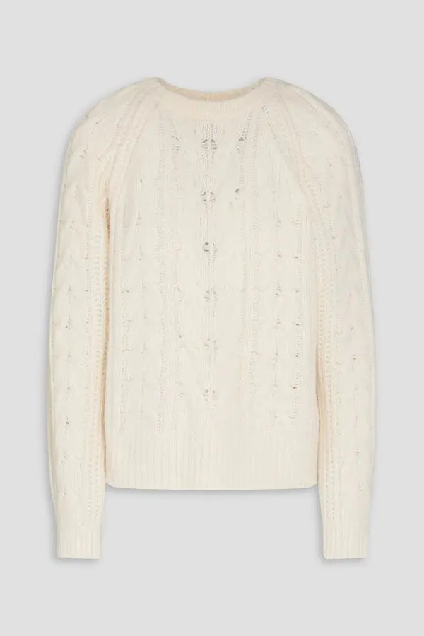 Maje Cable-knit Sweater