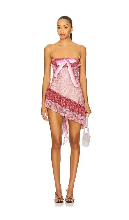 KIM SHUI Lace Mini Dress