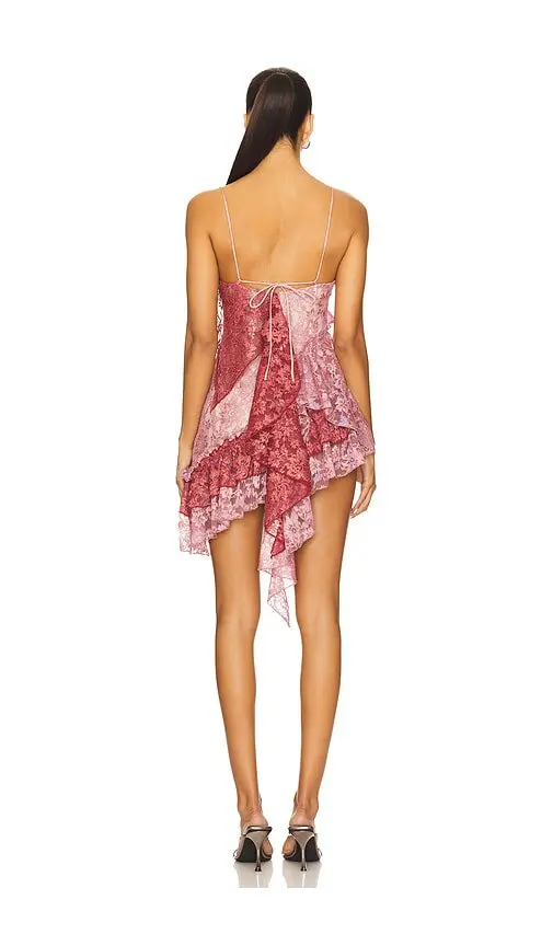 KIM SHUI Lace Mini Dress
