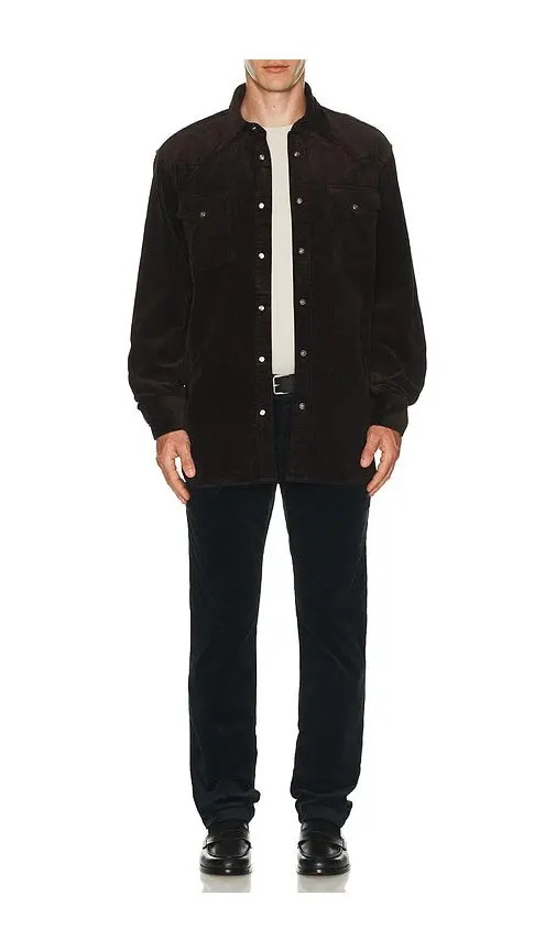 Nn07 Theo Cord Pant - Navy