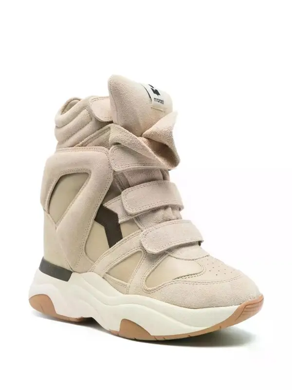 Isabel Marant Étoile Wedge-sole Strap Sneakers