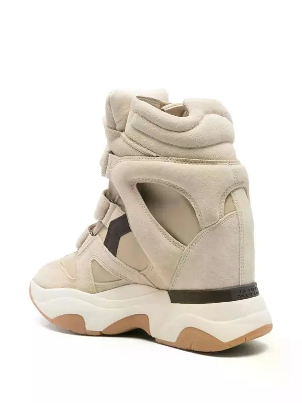 Isabel Marant Étoile Wedge-sole Strap Sneakers