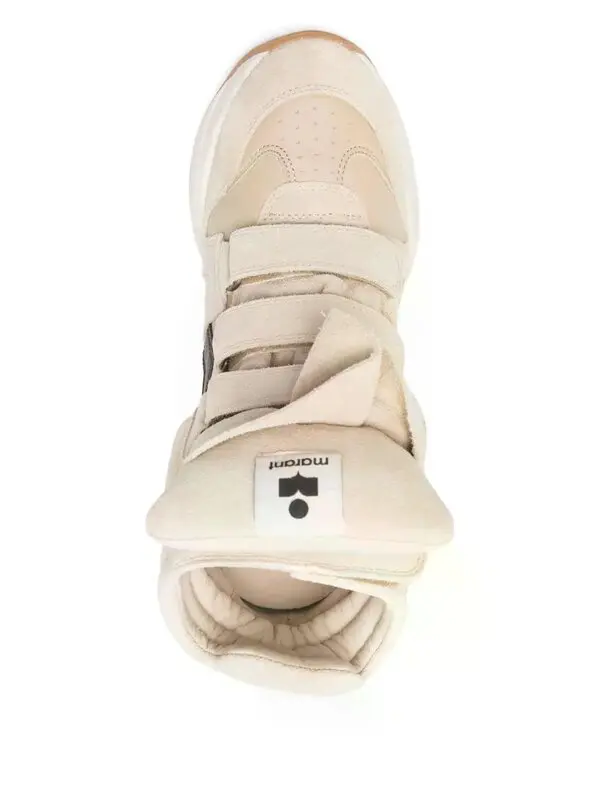 Isabel Marant Étoile Wedge-sole Strap Sneakers