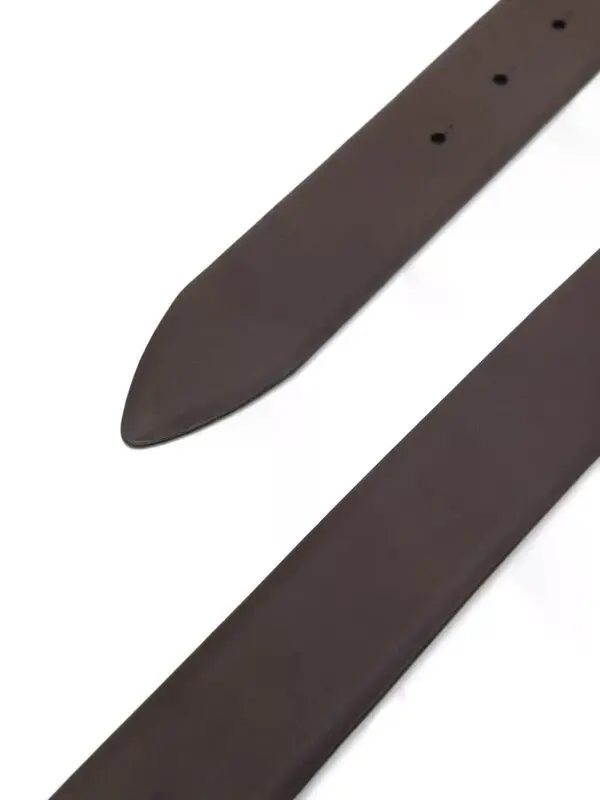 Paul & Shark Leather Belt - Brown