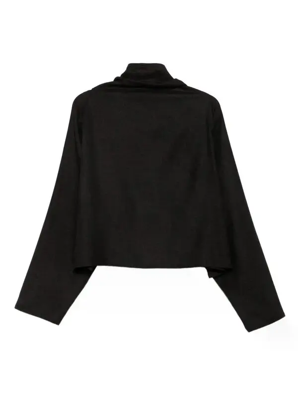 Dusan Batwing-sleeve Top - Brown