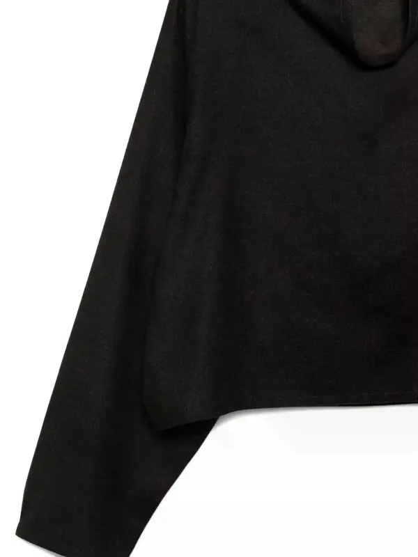 Dusan Batwing-sleeve Top - Brown