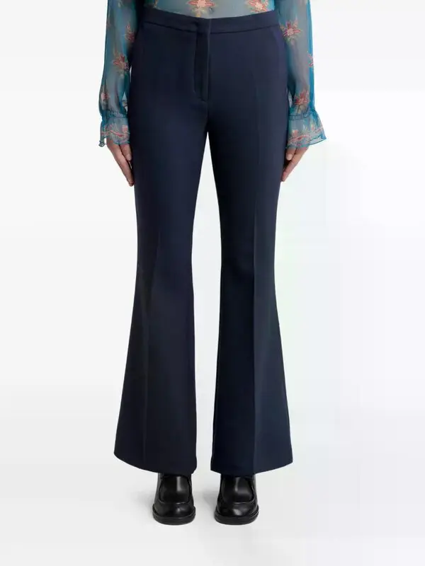 Etro Flared Tricotine Trousers