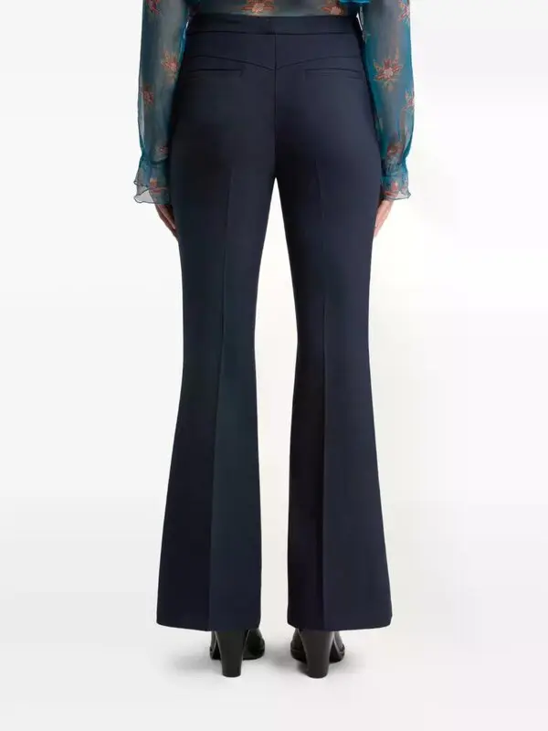 Etro Flared Tricotine Trousers