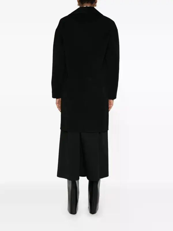 ANINE BING Button-front Coat - Black