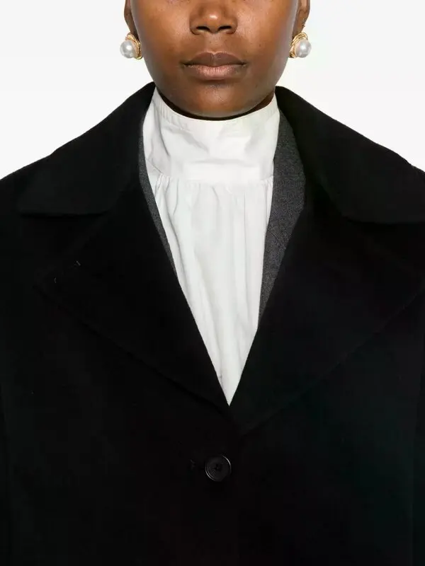 ANINE BING Button-front Coat - Black