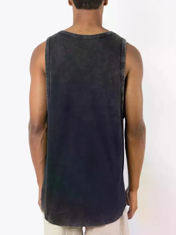 OSKLEN Washed Fine-ribbed Tank Top