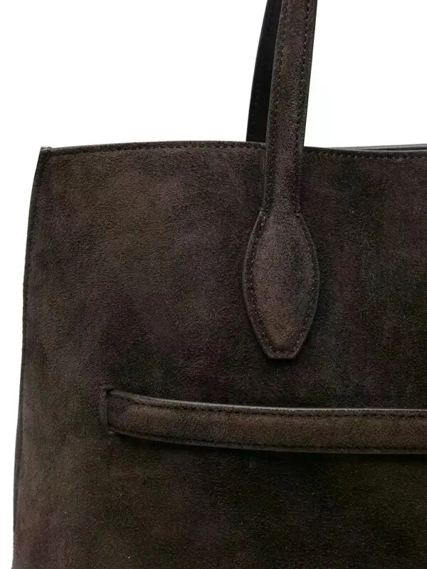 TOTEME Suede Lounge Tote Bag - Brown