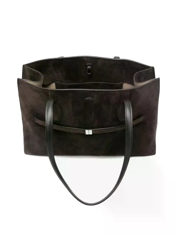 TOTEME Suede Lounge Tote Bag - Brown