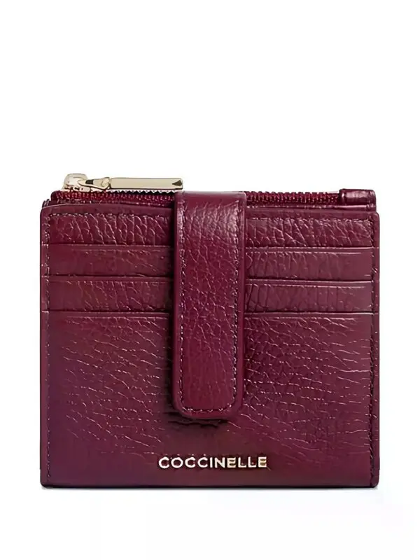 COCCINELLE Leather Zip-fastening Wallet - Red
