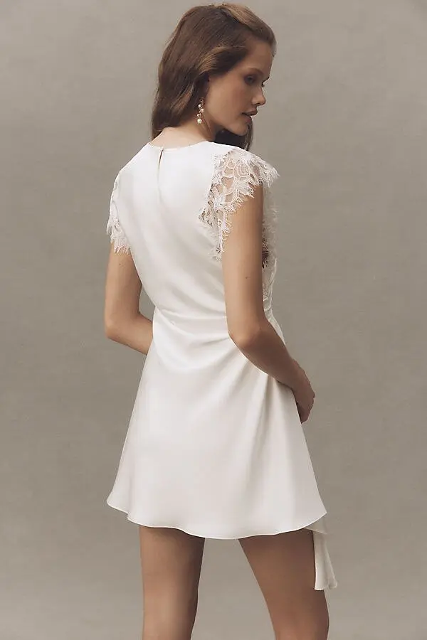 Amur Zina Asymmetric Mini Dress