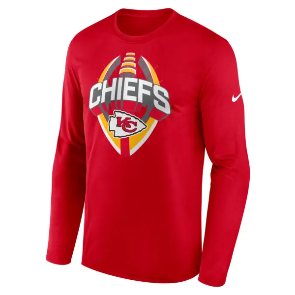 Nike Kansas City Chiefs Legend Icon Long-sleeve T-shirt - Red