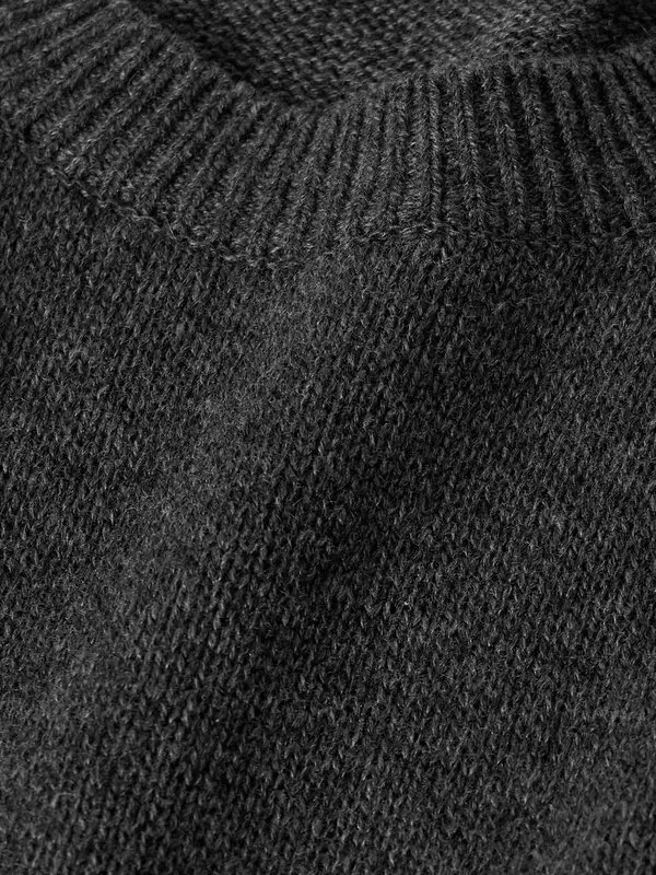 Auralee Cashmere Crewneck Sweater - Gray