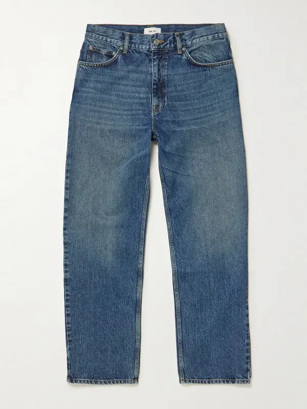 Nn07 Otis 1847 Straight-leg Stonewashed Jeans - Blue