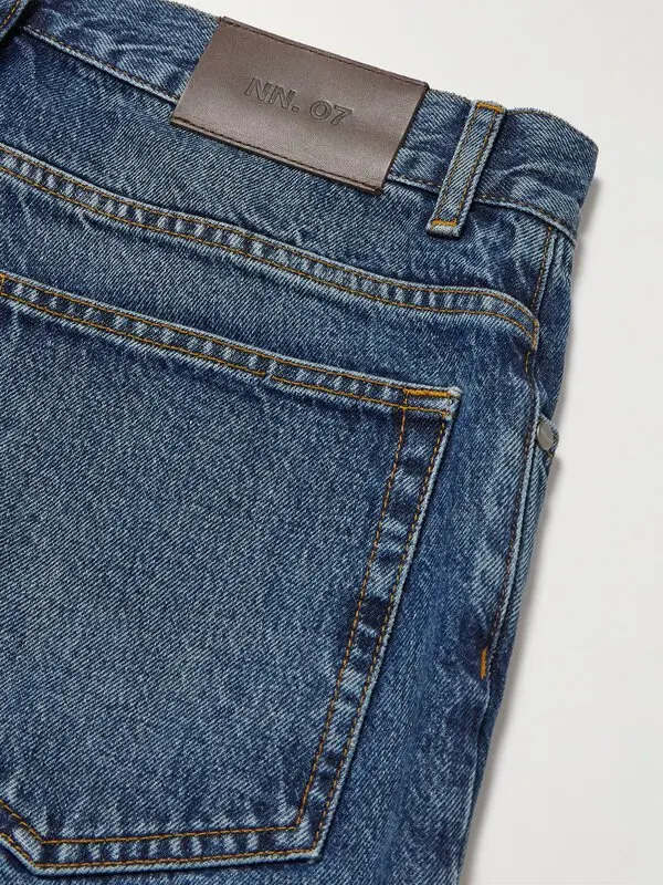 Nn07 Otis 1847 Straight-leg Stonewashed Jeans - Blue