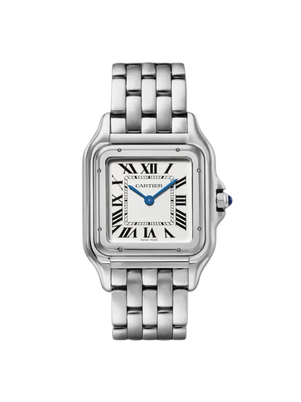 CARTIER Panthère De Large 31mm Stainless Steel Watch - White
