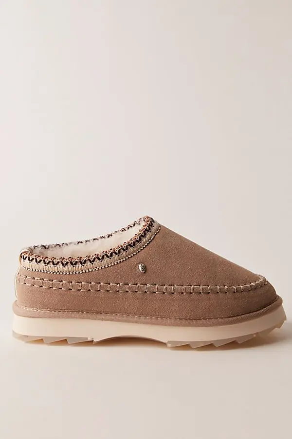 EMU AUSTRALIA Sharky Adventure Scuff Slippers - Sand