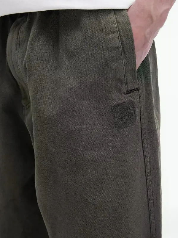 Alpha Industries Drawstring Patch-detail Trousers